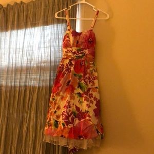 Snap | Dresses | Snap Brand Floral Dress With Petticoat | Poshmark